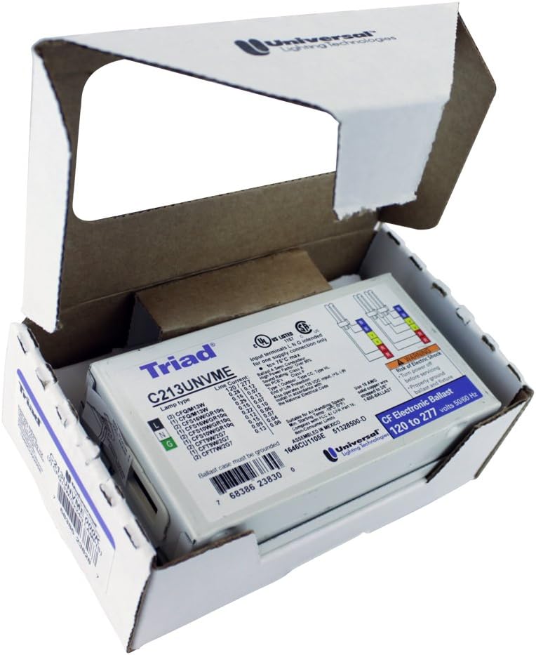 Universal C213UNVME Compact Fluorescent Ballast - LED for Builders